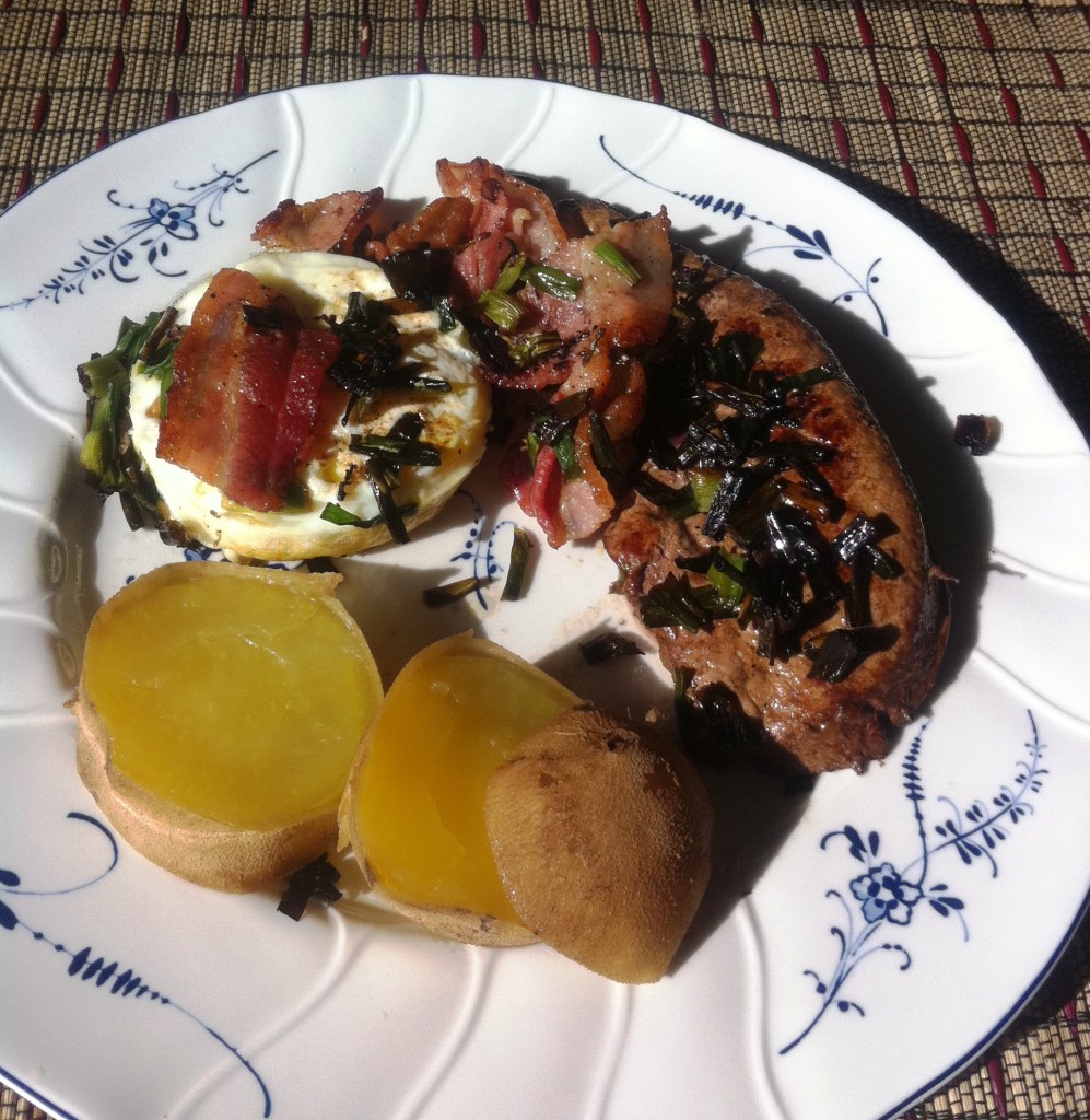 Breakfast BLE – Bacon Liver and Egg – Nutty Kitchen